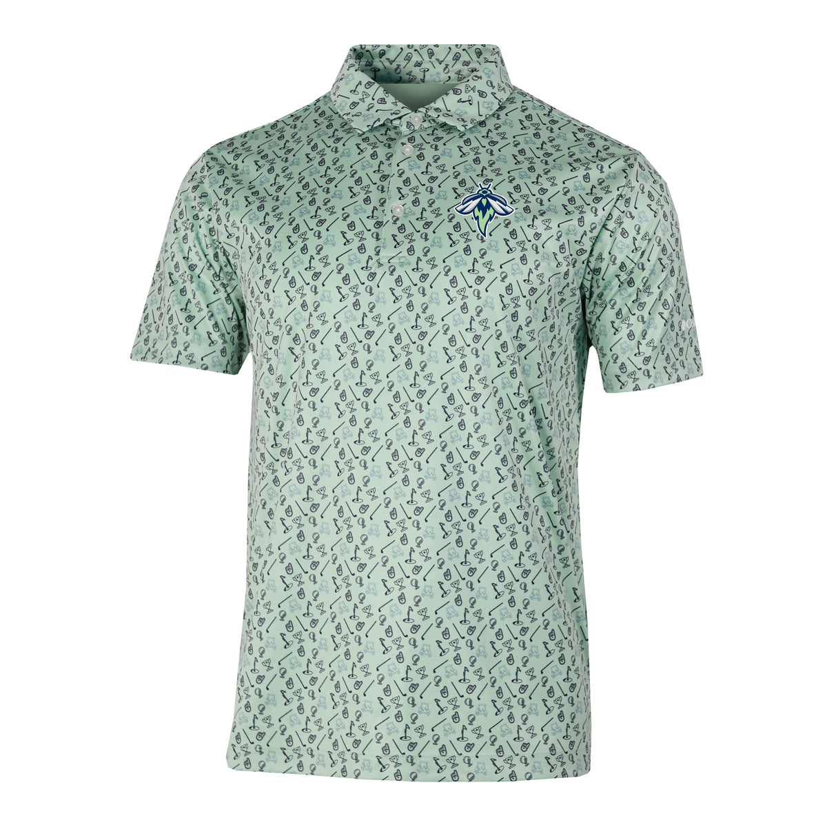 CSW Fireflies Sage Leaf Prodigy Polo – Columbia Fireflies Official Store