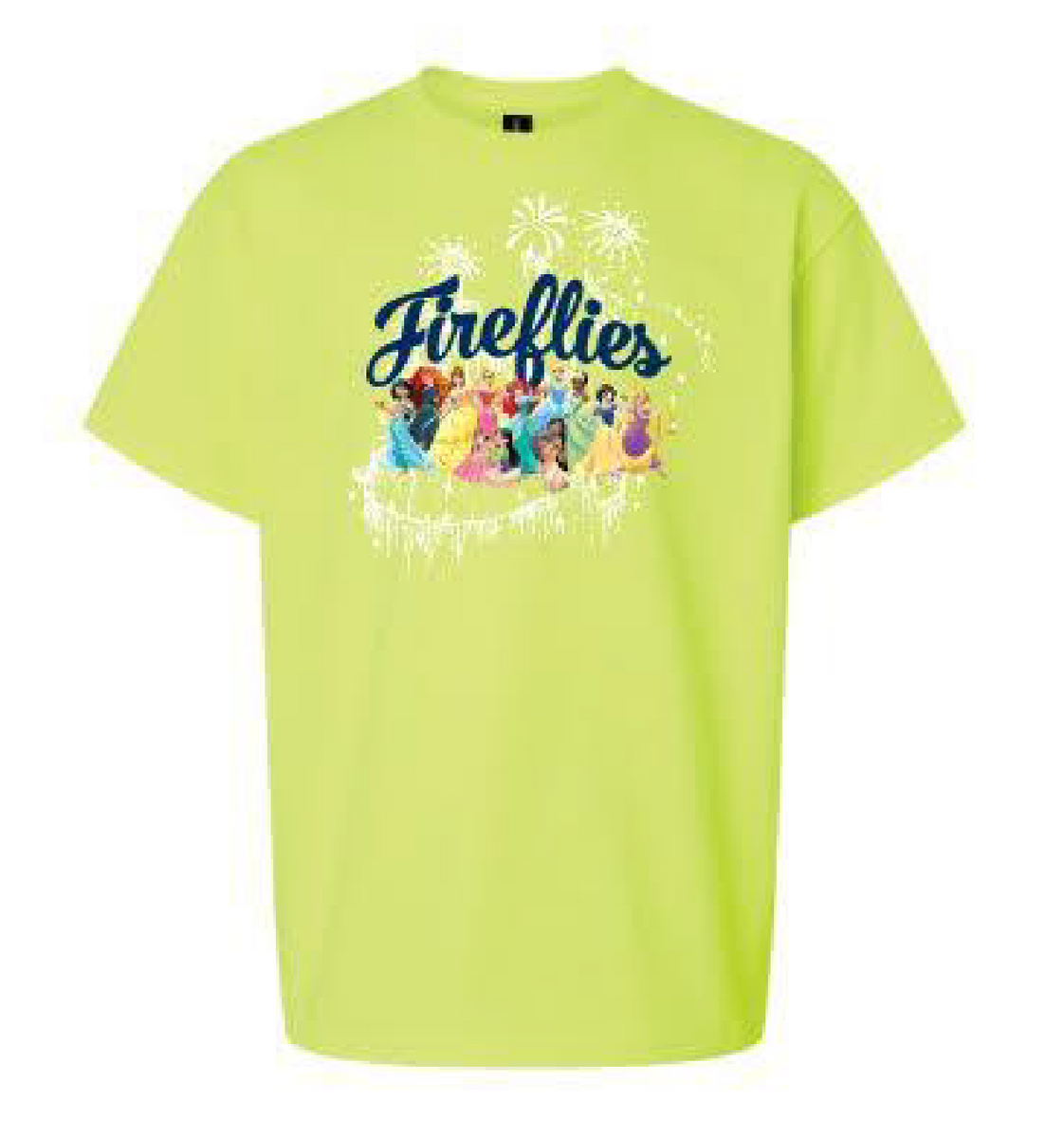 OTS Fireflies Disney Princess Tee – Columbia Fireflies Official Store